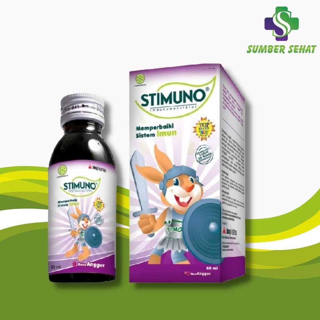 Jual STIMUNO SIRUP GRAPE 60ML | Shopee Indonesia