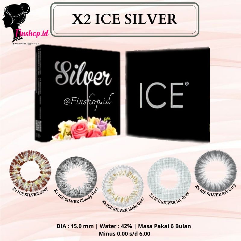 Jual SOFTLENS ICE GOLD SILVER NORMAL | Shopee Indonesia