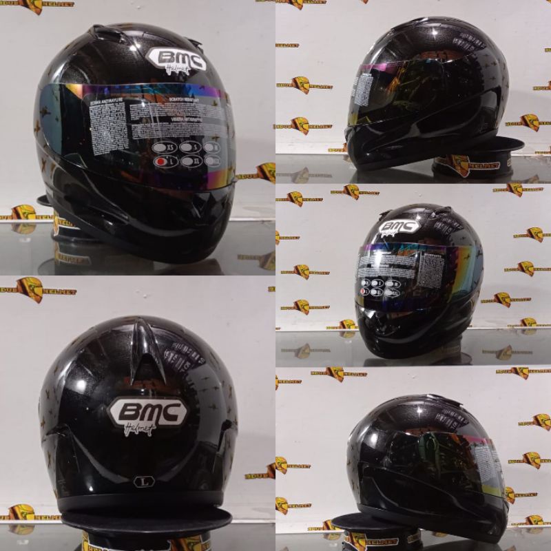 Jual Helm full face BMC full star Original | Shopee Indonesia