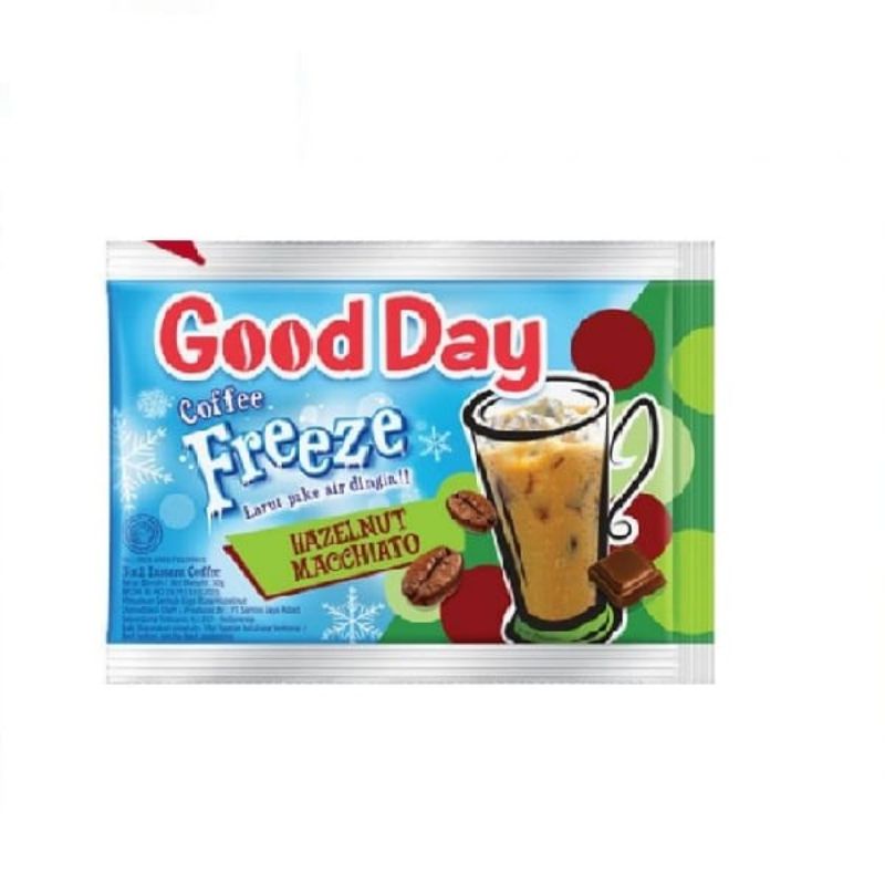 Jual GOOD DAY FREEZE HAZELNUT MACCHIATO 5x30gr | Shopee Indonesia