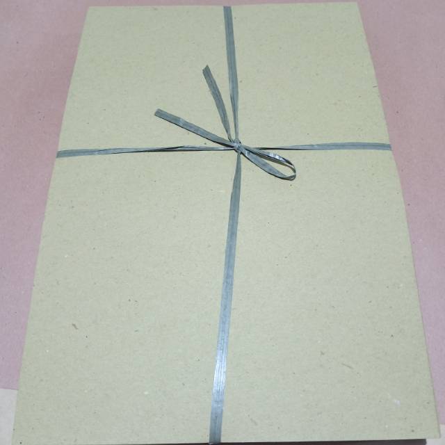 Jual Karton Tipis Folio Alas Nota/ Karton Alas Nota isi 100 lembar ...