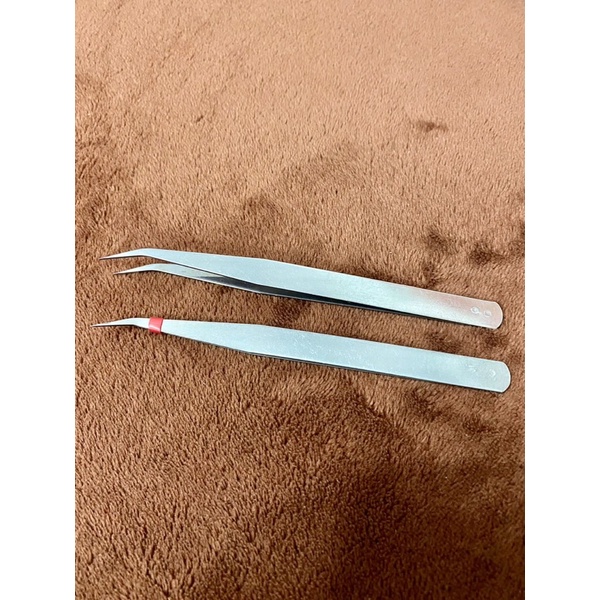 Jual 2PCS pinset / pingset / pinset bengkok / pinset lancip / pinset ...
