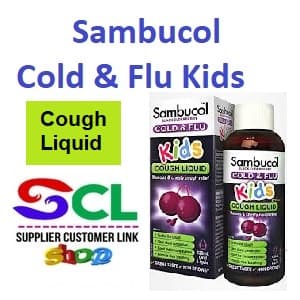 Jual Sambucol Cold & Flu for Kids Cough Obat Batuk | Shopee Indonesia