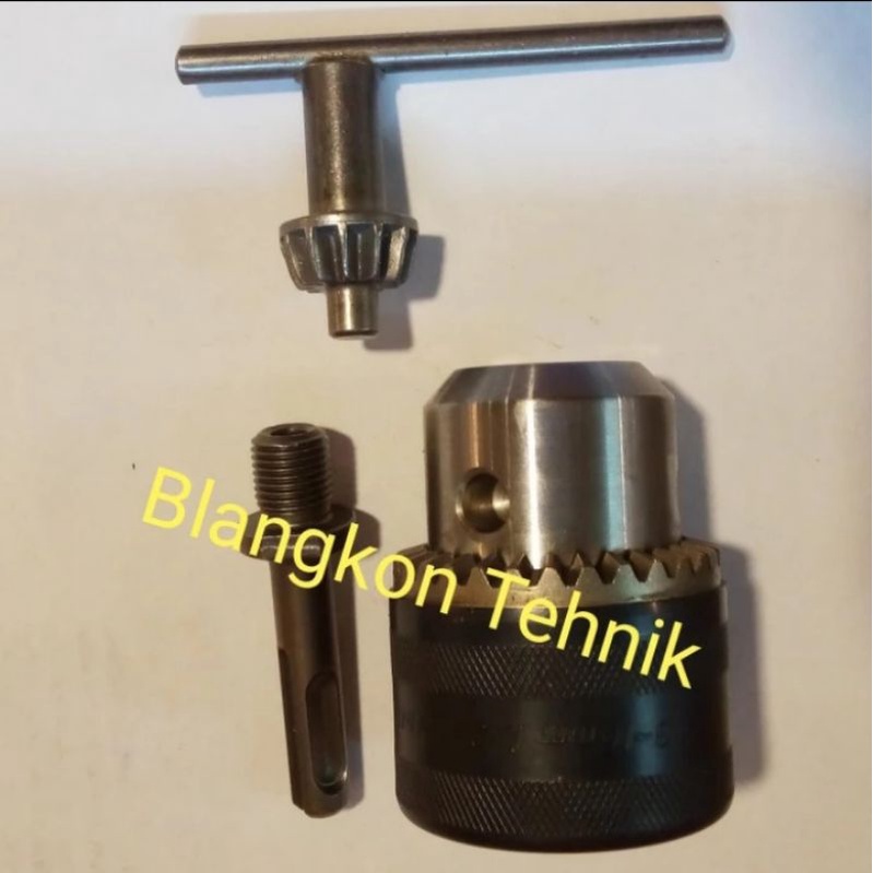 Jual adaptor sds plus + chuck kepala bor 16mm | Shopee Indonesia