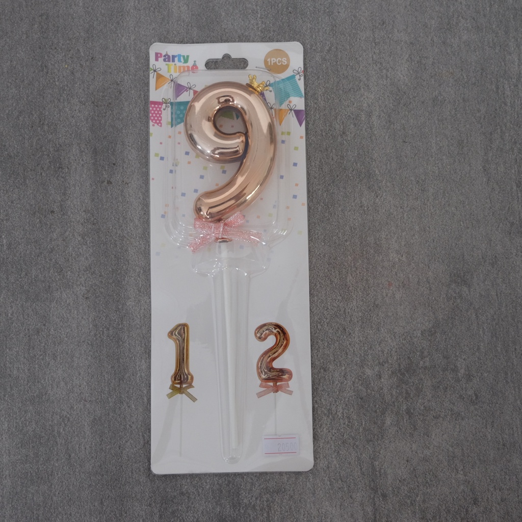 Jual TOPPER BIRTHDAY ANGKA GOLD / DEKOASI KUE TIPE 5-9 | Shopee Indonesia