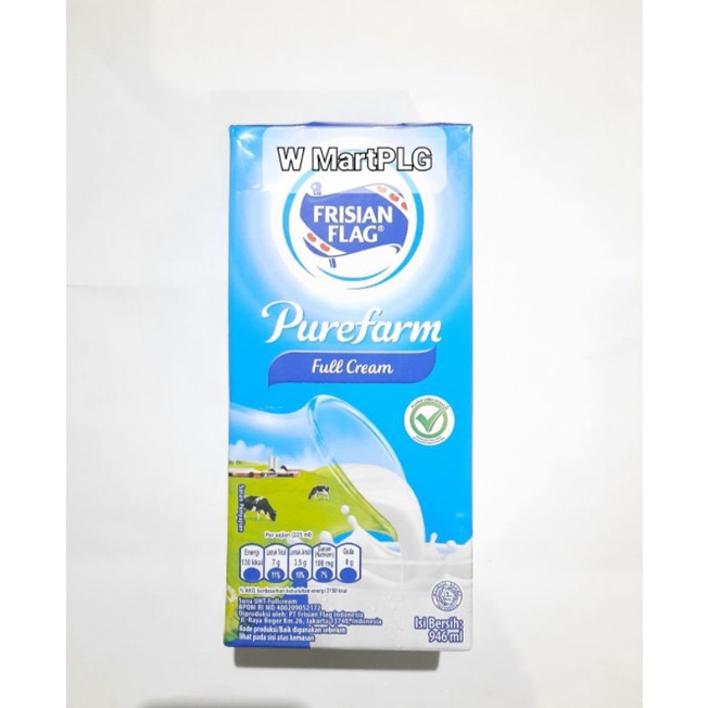 Jual Susu UHT Frisian Flag Full Cream 946ML | Shopee Indonesia