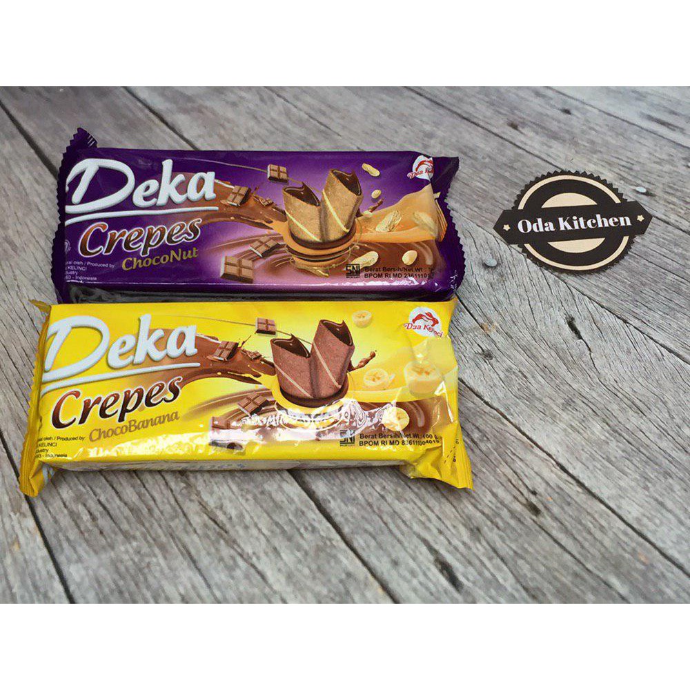 Jual DEKA CREPES 100gr CHOCOBANANA CHOCONUT | Shopee Indonesia