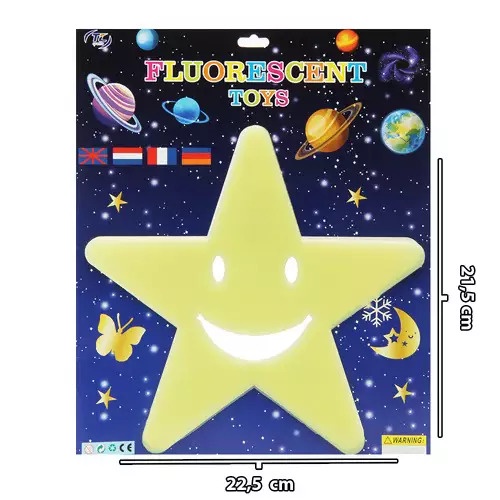 Jual Stiker Bintang Besar Lucu / Star Sticker Tempel Dinding Dekorasi ...