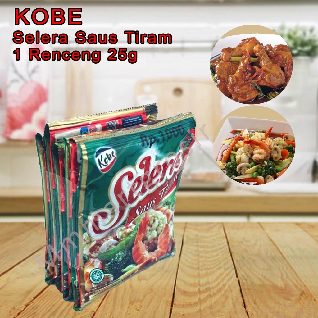 Jual Kobe / Selera / Saus Tiram / 20g / 1 renceng / 10 pcs | Shopee ...