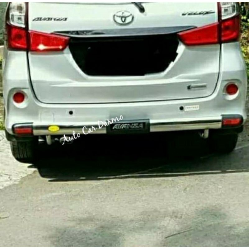Jual BEMPER BELAKANG BESI STAINLESS CORTEZ CALYA SIGRA AVANZA XENIA AGYA AYLA INNOVA WULING BRIO ...