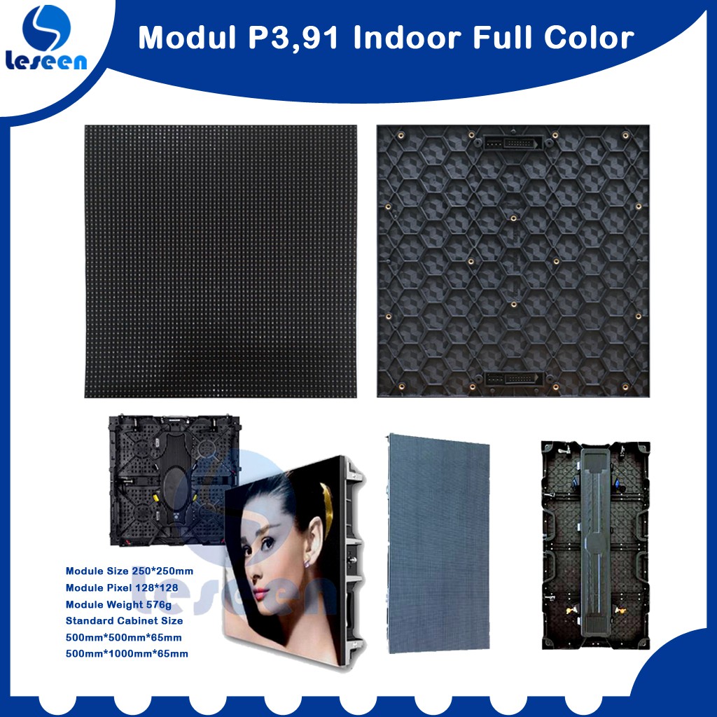 Jual Modul Panel P3,91 Indoor Full Color Videotron | Shopee Indonesia