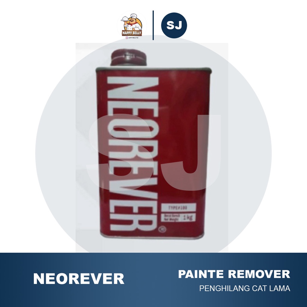 Jual Neorever paint remover / perontok cat / penghapus cat / soda api 1 ...