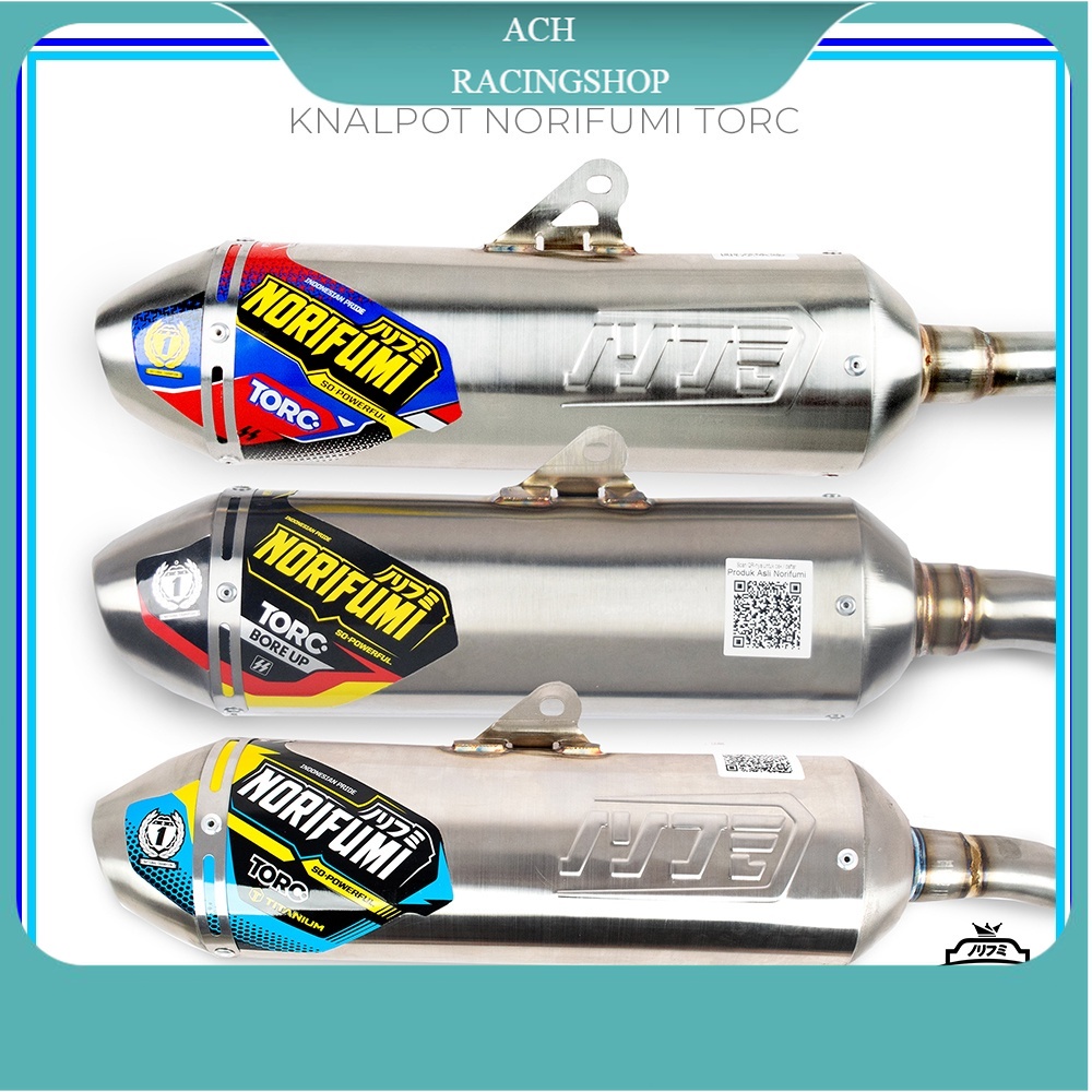 Jual Knalpot Muffler Norifumi Torc Torch KLX CRF 150L Bigfoot WR 155 ...