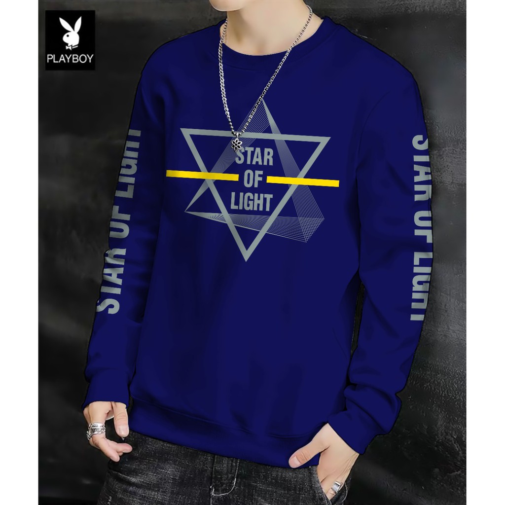 Jual Flava Store - Sweater Pria Star Of Light Baju Sweater Kaos Lengan ...