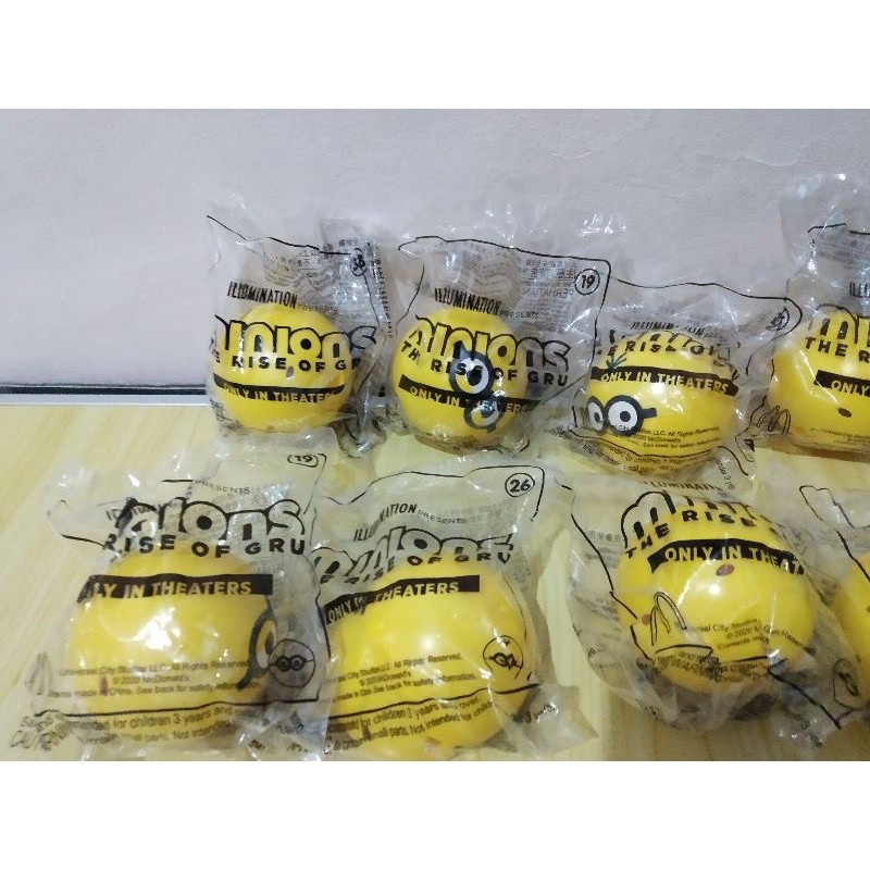 Jual Mainan: Happy Meal Toys Minions McDonald's | Shopee Indonesia