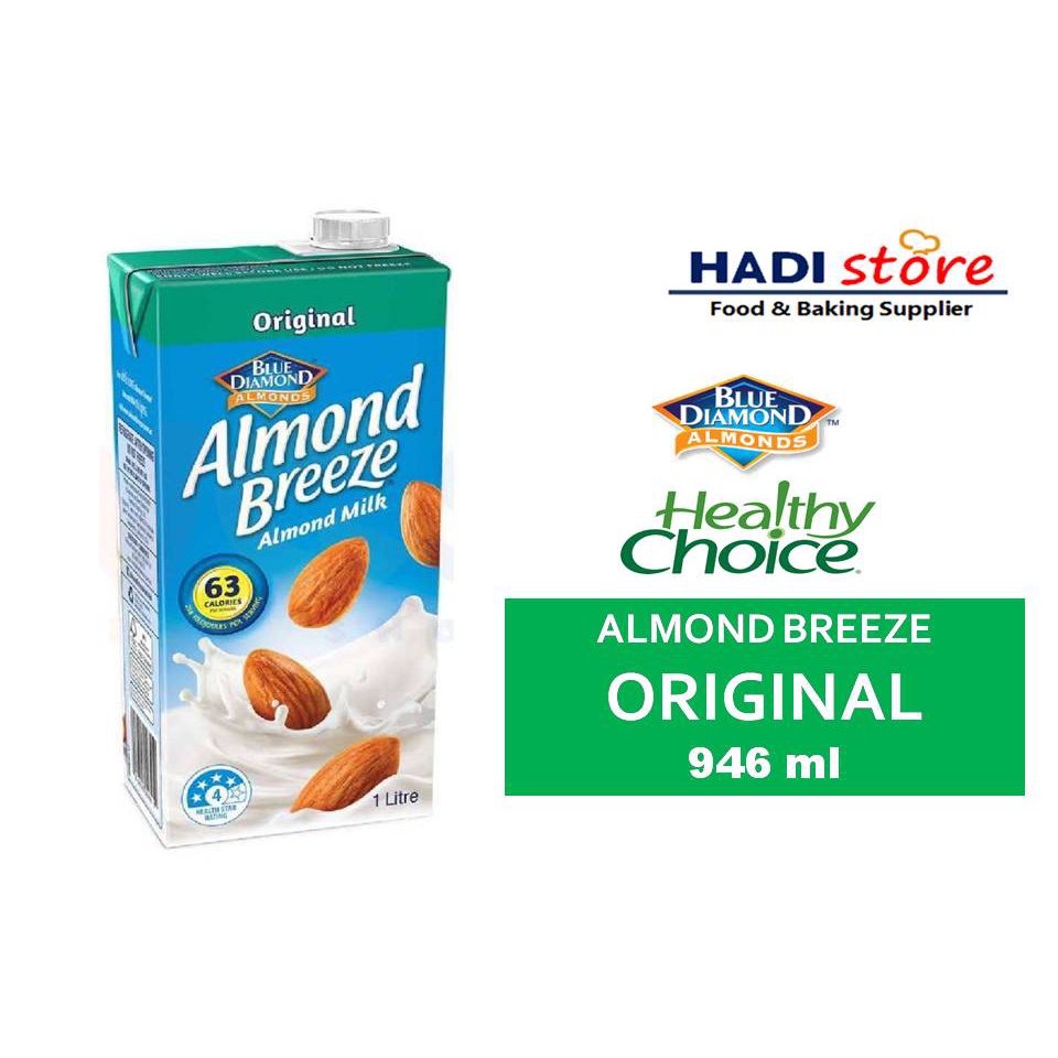 Jual BLUE DIAMOND SUSU ALMOND BREEZE MILK - ORIGINAL 946 ML | Shopee Indonesia
