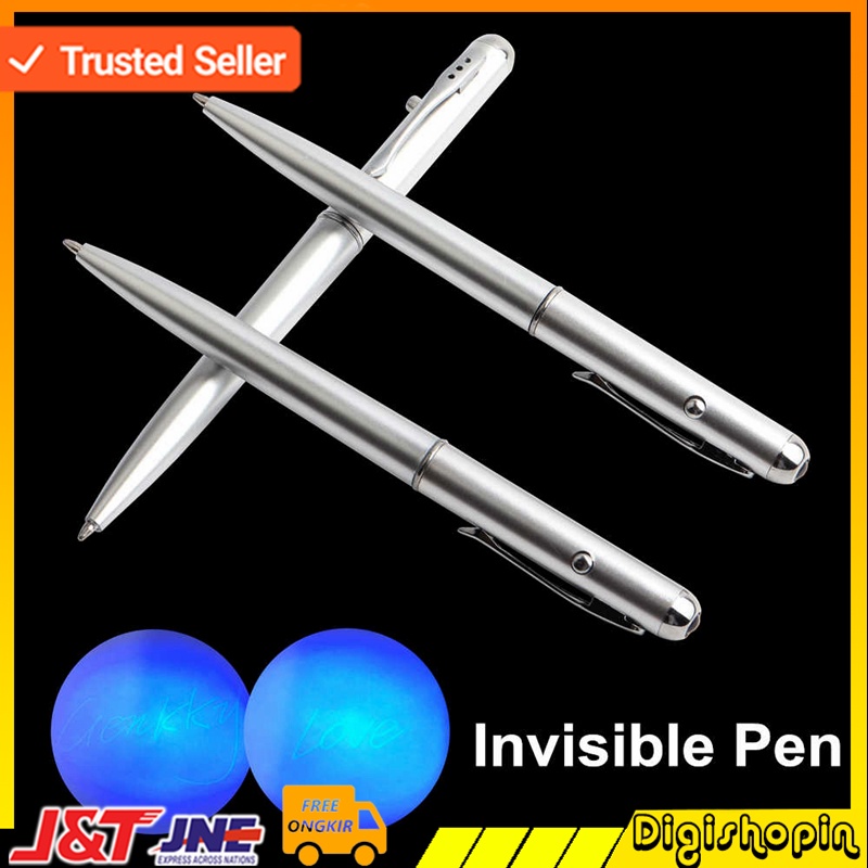 Jual Pulpen Nyontek Tak terlihat Pena Tinta Invisible dengan UV Light ...