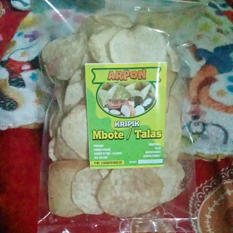 Jual keripik talas (mbote) | Shopee Indonesia