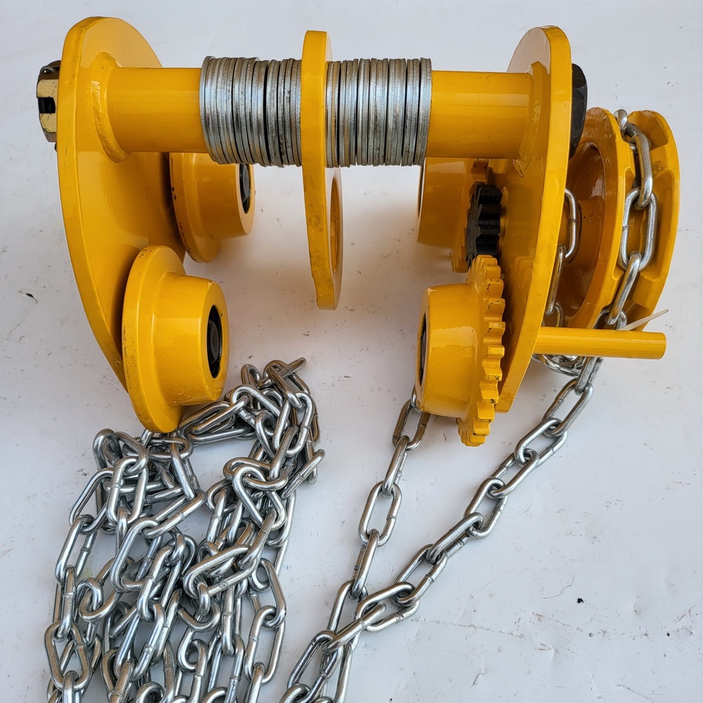 Jual Gear troli hoist takel JAPAN 1 TON X 3M Geared trolley 1 Ton 3 ...