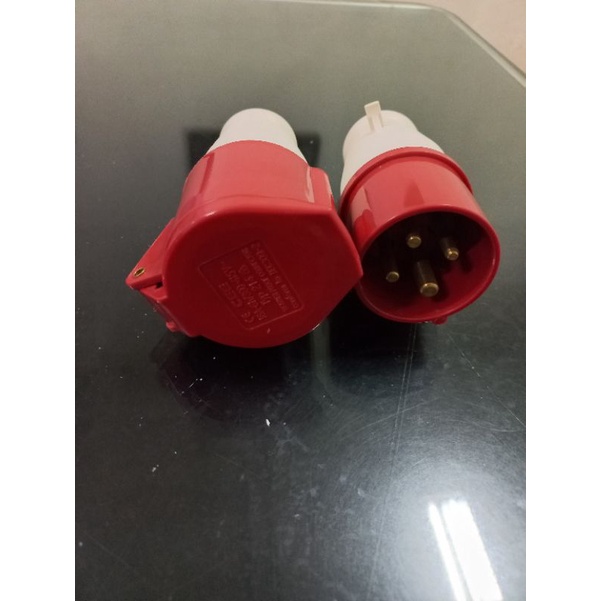 Jual INDUSTRIAL SOCKET & PLUG 3PH 16A 4P (3P+N) | Shopee Indonesia