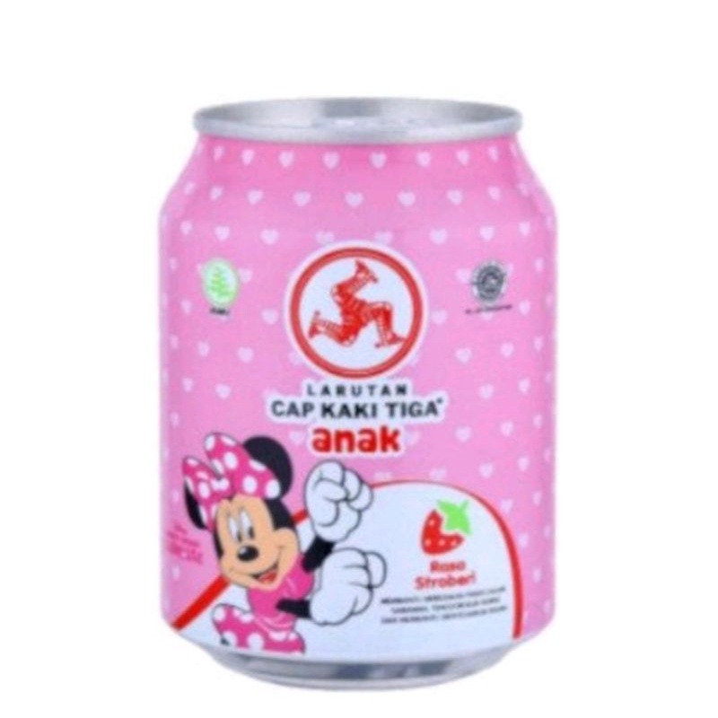 Jual larutan kaleng anak cap kaki tiga 250ml | Shopee Indonesia