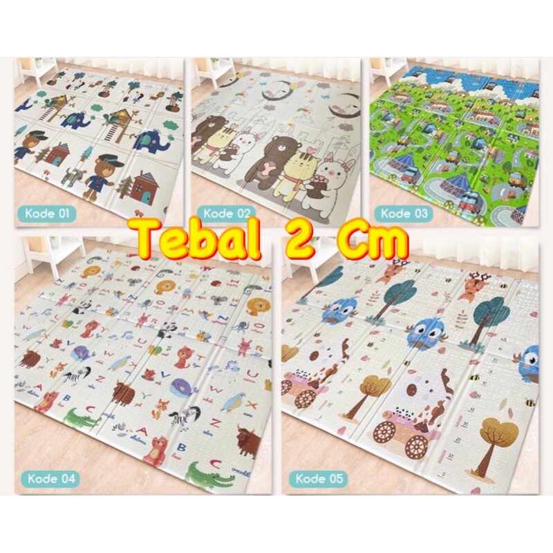 Jual PLAYMATE BAYI/PLAYMAT/PLAYMATE SIZE 180x200 TEBAL 2CM PREMIUM ...