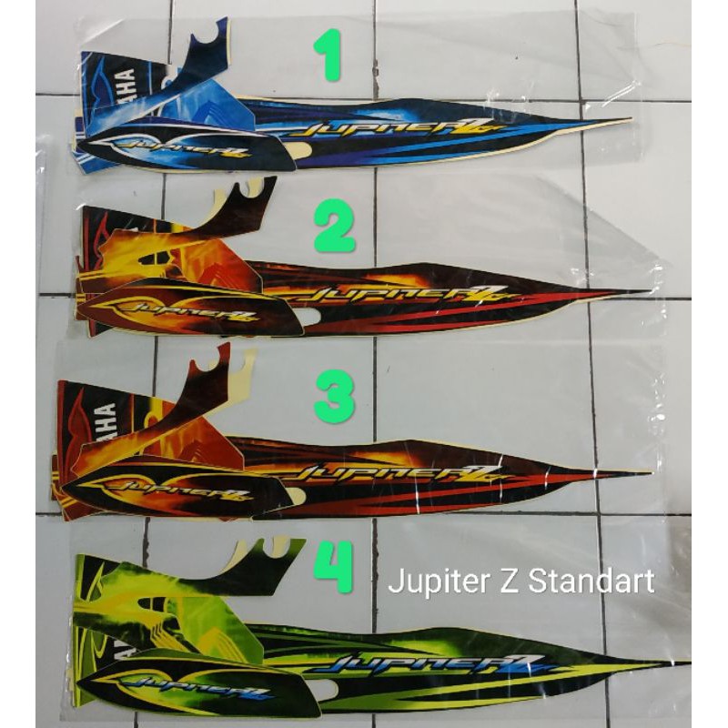 Jual Sticker Striping Jupiter Z Standart (Burhan) | Shopee Indonesia