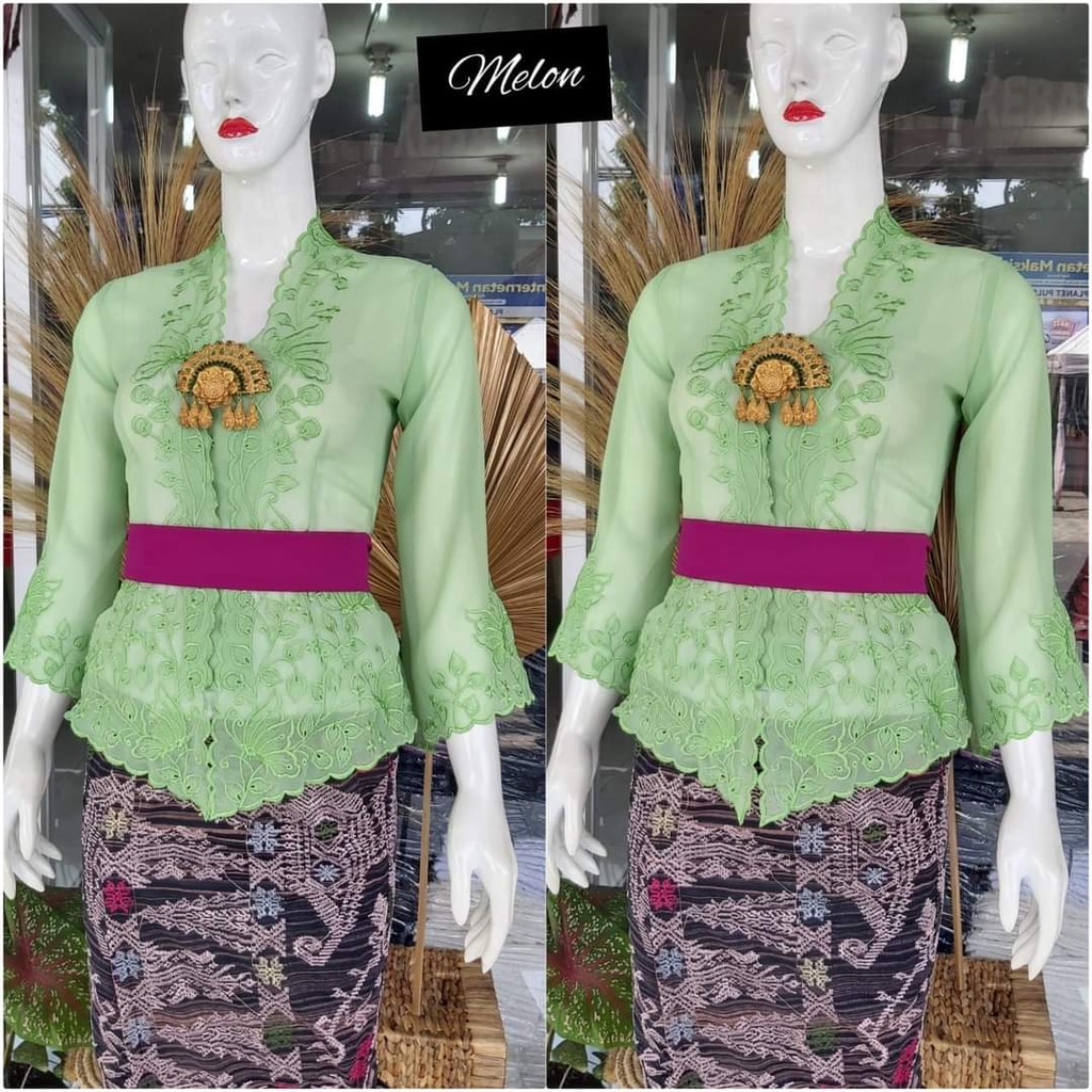 Jual KAIN KEBAYA//HANYA KAIN// KAIN KEBAYA SEMI BORDIR MOTIF BARU ...