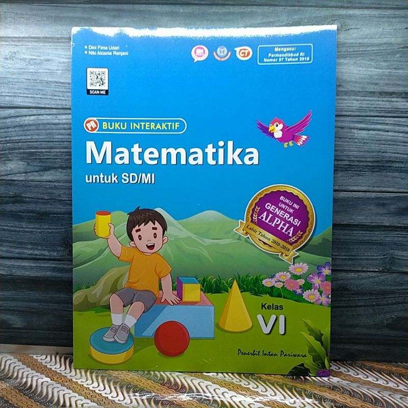 Jual PR interaktif MATEMATIKA kelas 6 generasi ALPHA untuk SD/MI intan pariwara | Shopee Indonesia