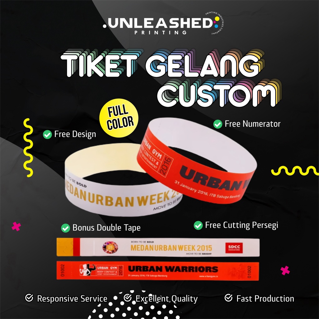 Jual TIKET GELANG CUSTOM | KPOP / EVENT / WAHANA / KONSER / ULTAH ...