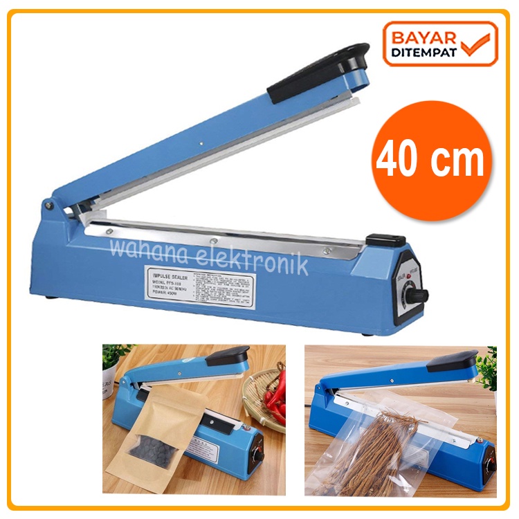 Jual Impulse Sealer Plastik 40cm Mesin Press Plastik 40 cm Pres Perekat ...