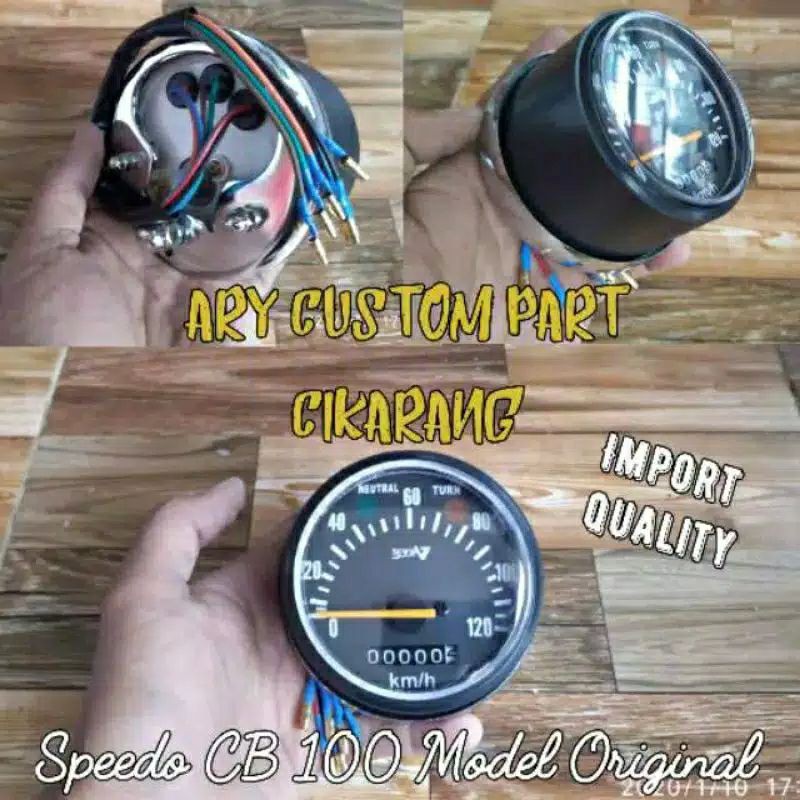 Jual Speedometer cb 100 lengkap dengan indikator | Shopee Indonesia