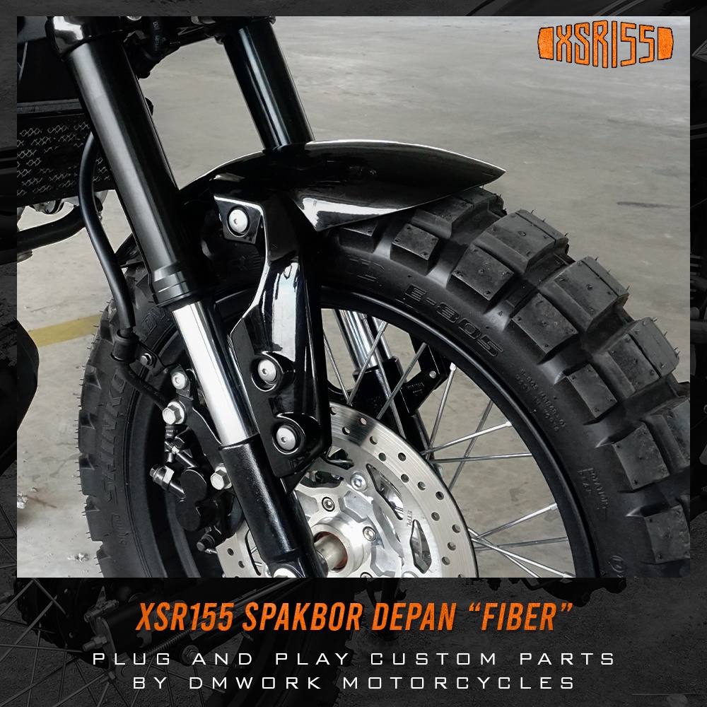 Jual XSR 155 Spakbor Depan "PVC" / Selebor Depan / Selebor Motor ...