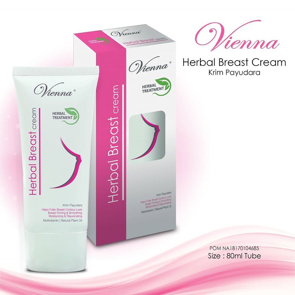 Jual Vienna Herbal Breast Cream / Stretch Mark Cream / Slimming ...