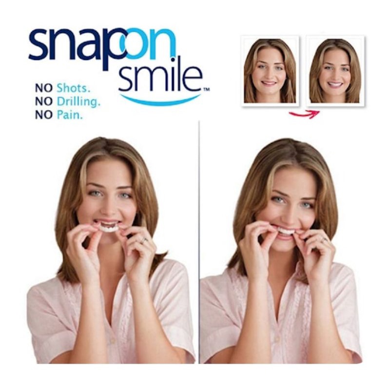 Jual Snap On Smile 100% ORIGINAL Authentic / Gigi Palsu Snapon Smile | Shopee Indonesia