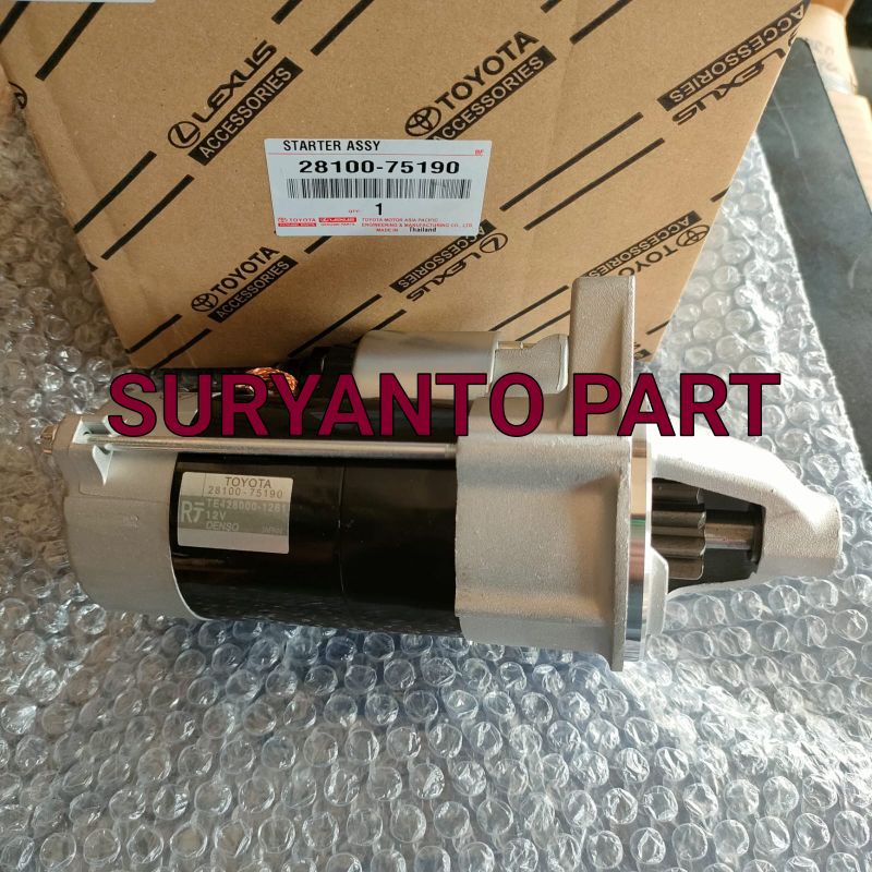 Jual Dinamo Starter Assy Toyota Innova/Fortuner/Hilux/Hiace/Land ...