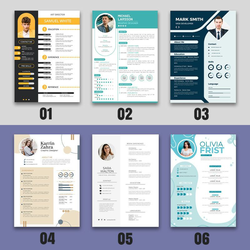 Jual Desain CV Kreatif / CV ATS (Express 1-2 Jam) | Shopee Indonesia