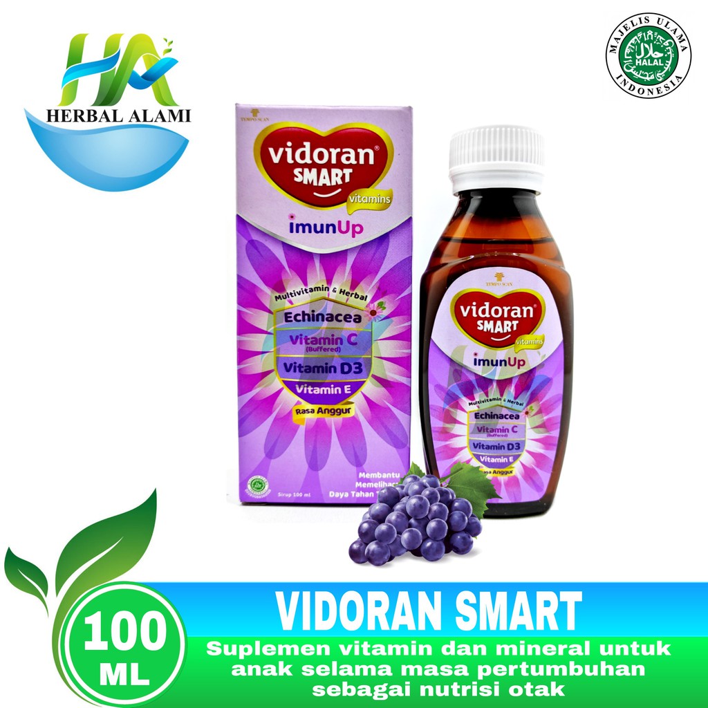 Jual Vidoran Smart Vitamin Imun Up - Multivitamin Anak | Shopee Indonesia