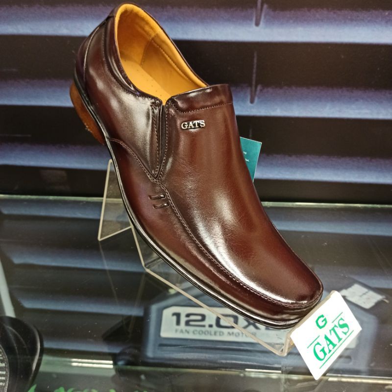 Jual SEPATU PANTOFEL BRAND GATS ORIGINAL ( kulit) | Shopee Indonesia