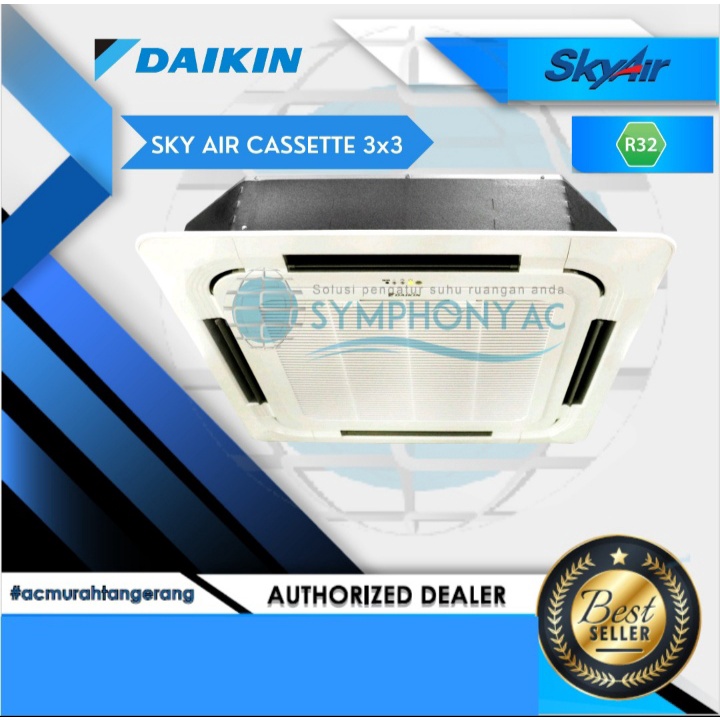 Jual AC CASSETTE DAIKIN 3.5 PK TIPE SKY AIR FCC85AV14 | Shopee Indonesia