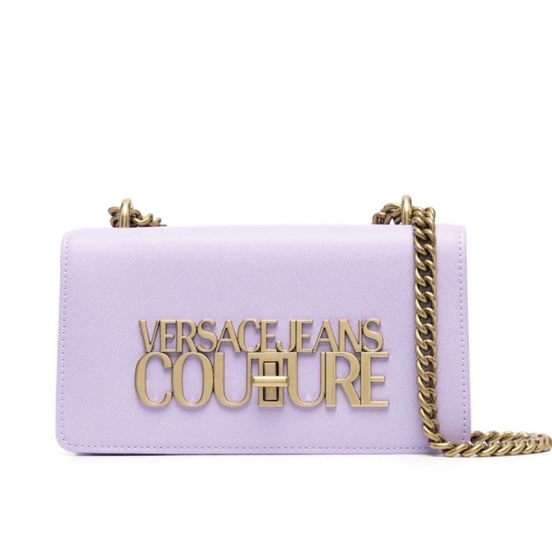 Jual Versace jeans couture logo crossbody Lilac (CLG) | Shopee Indonesia