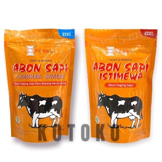 Jual Abon Sapi Istimewa Sie Sin / Original Polos / Abon Sapi Bawang ...