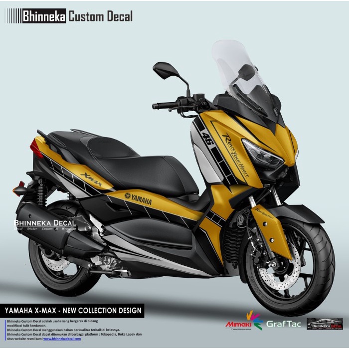 Jual Decal Stiker YAMAHA XMAX LIVERY | Shopee Indonesia