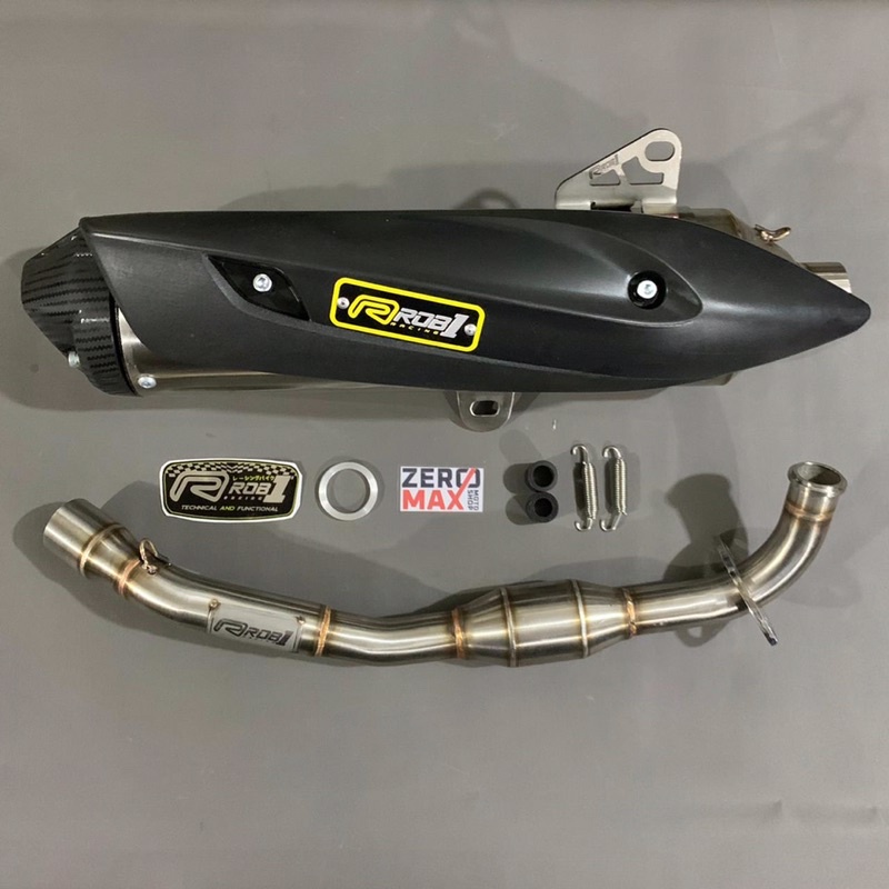 Jual Knalpot ROB1 Standar Racing Cup Cap V Megabomb Yamaha All New NMAX ...