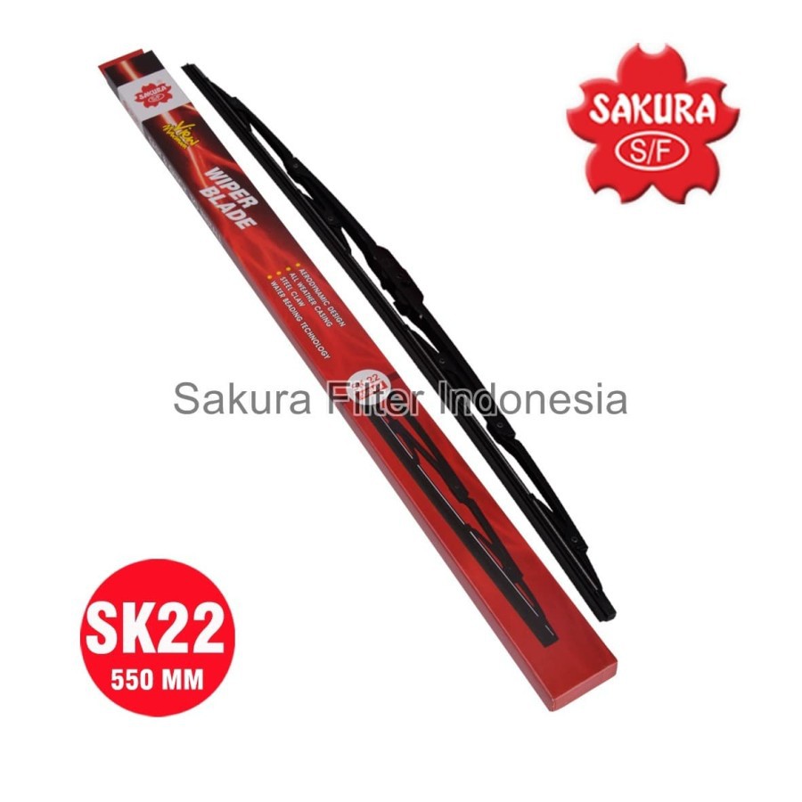 Jual Wiper Suzuki Splash 1 Set (2 Pc) Sakura SK22, SK16 | Shopee Indonesia