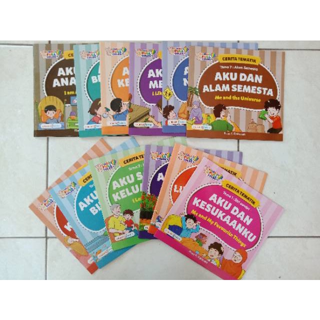 Jual Buku Cerita Tematik LINGKAR MEDIA Bilingual Full Colour Kesukaanku | Shopee Indonesia