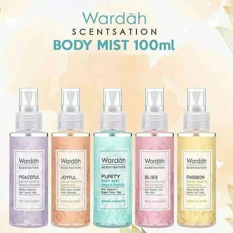 Jual Wardah Scentsation Body Mist 100ml | Shopee Indonesia