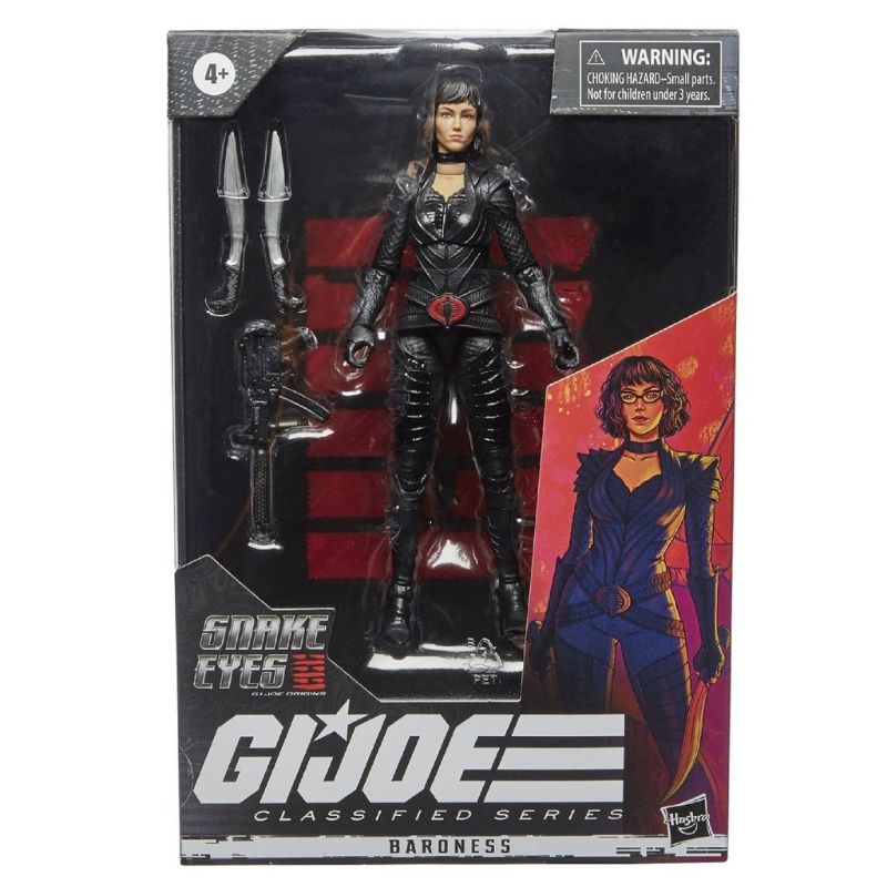 Jual GI JOE CLASSIFIED BARONESS GIJOE HASBRO SNAKE EYES ACTION FIGURE ...