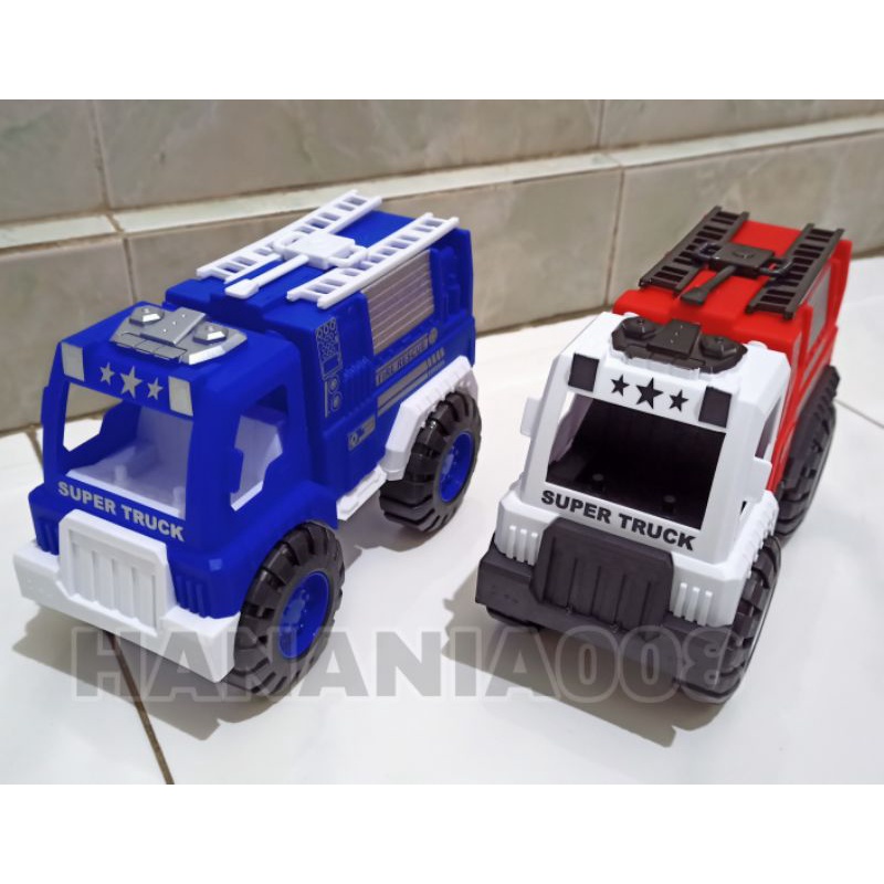 Jual Mainan Heavy Truck Pemadam opp AK 90 Mainan Mobil Damkar Mobil ...