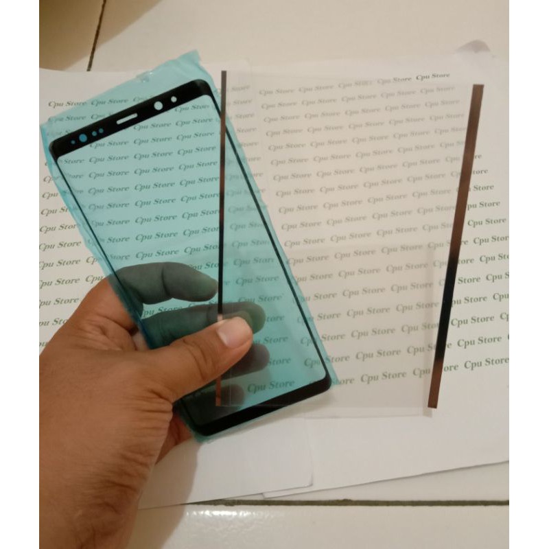 Jual Samsung Galaxy Note 9 Original Gorila Glass Kaca Lcd kaca depan plus Lem oca lem oca kering ...